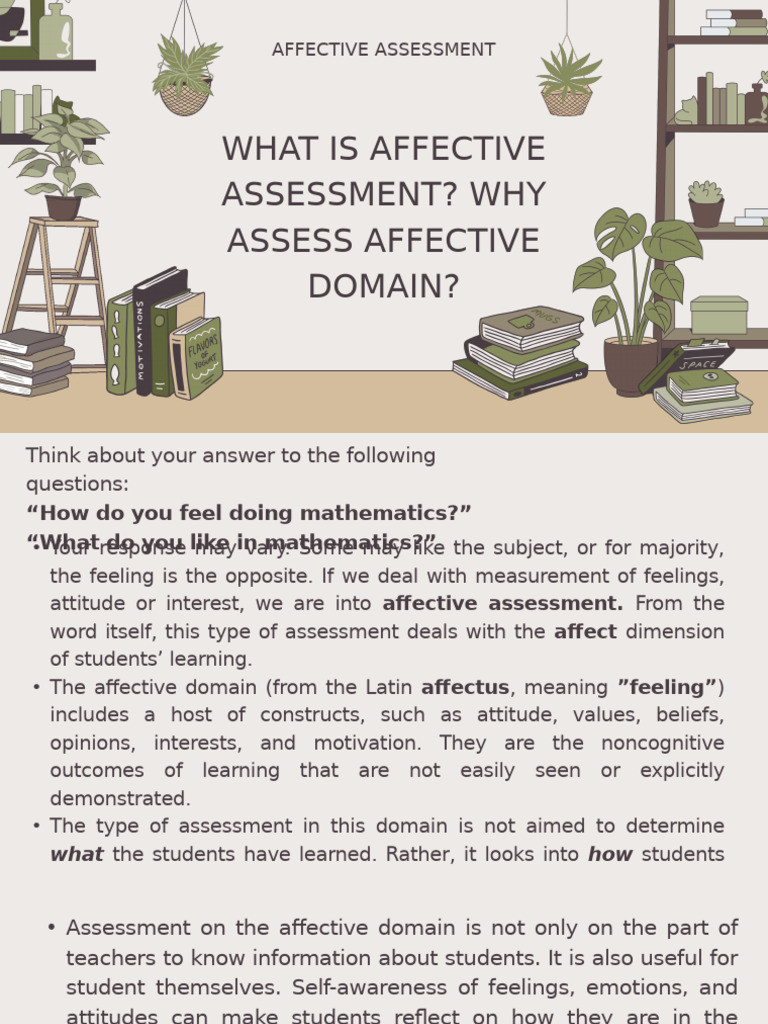 Copy Affective Assessment 090218 PM 5465a2 | PDF | Self Report Study ...