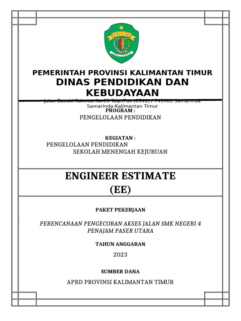 Analisa Satuan Rev 2 | PDF