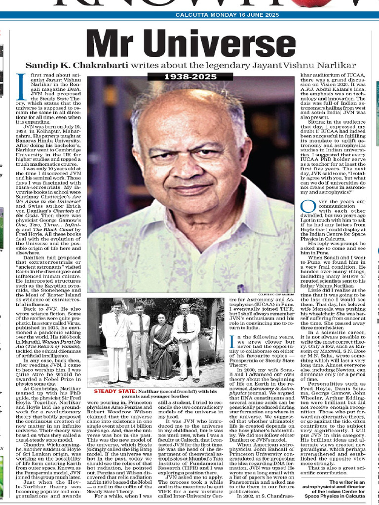 Telegraph India Epaper - Calcutta Edition, Monday, 16 Jun, 2025 - Page ...