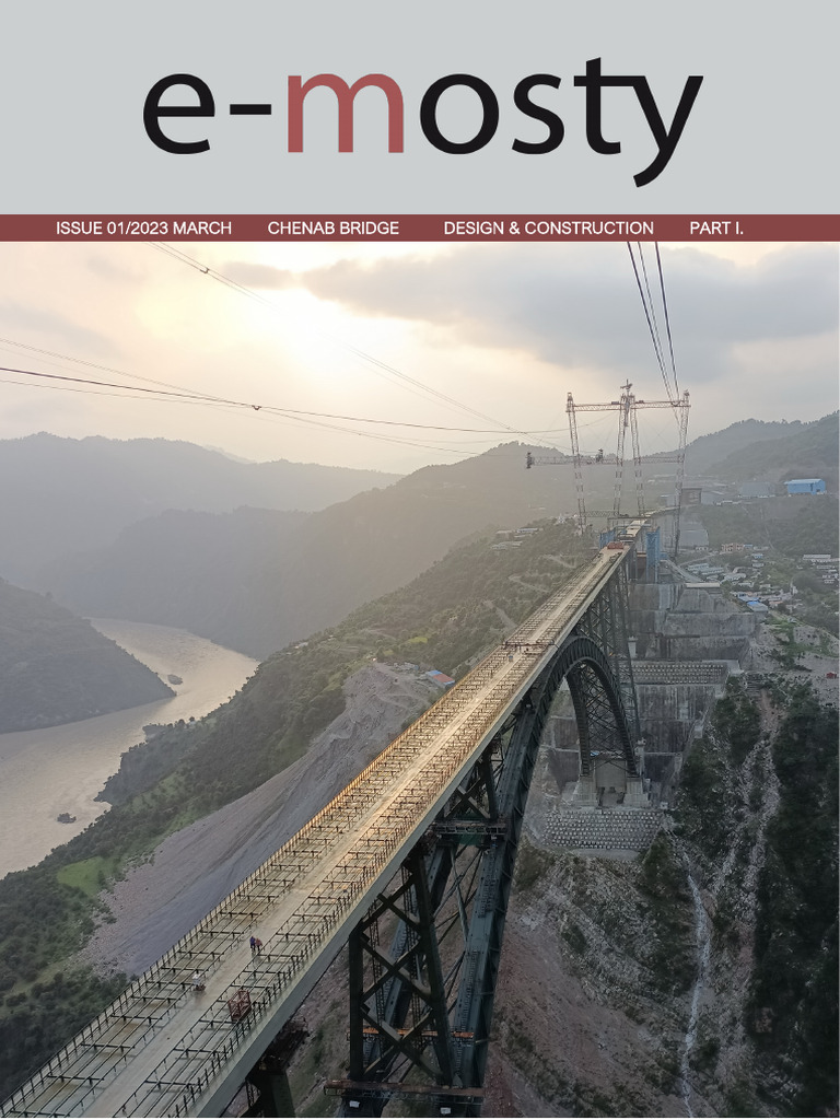 Chenab Bridge Design & Construction Insights | PDF | Civil Engineering