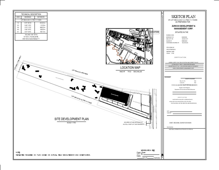 Zurcco Site Development Plan | PDF