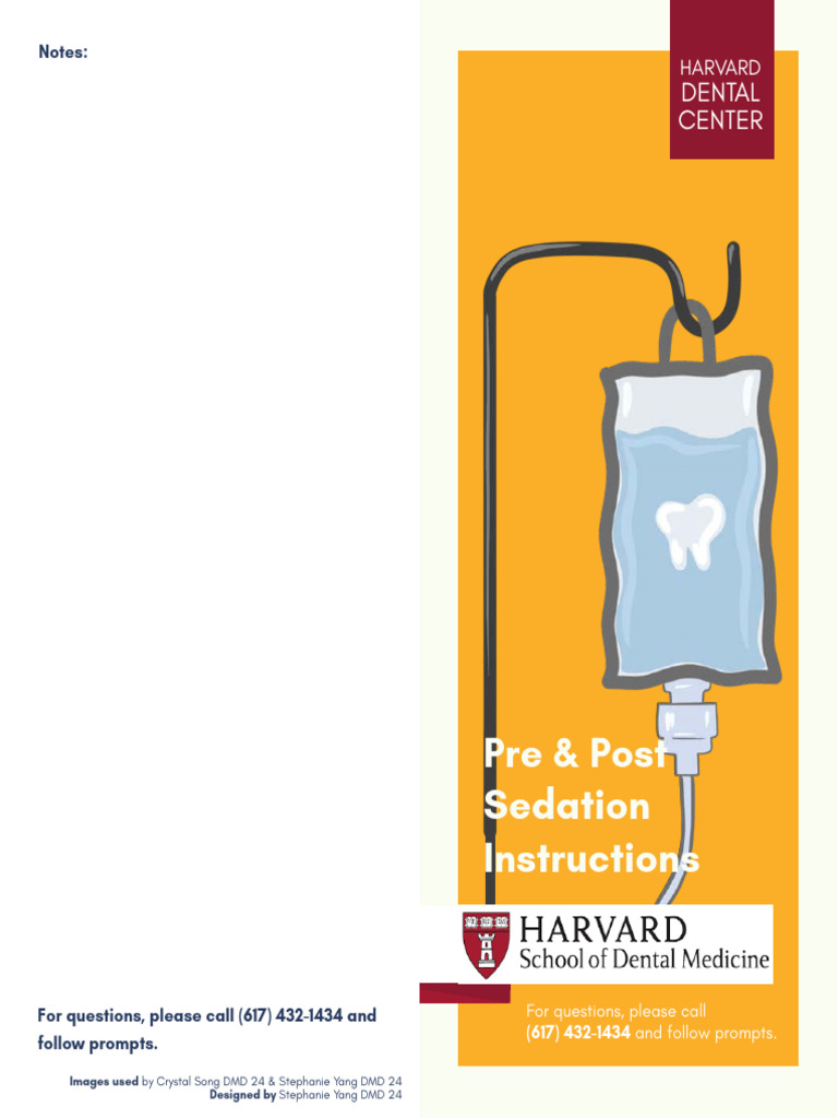 Pre and Post Sedation Post Op Instructions Final | PDF | Clinical ...