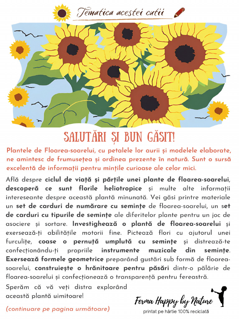02 Floarea Soarelui | PDF