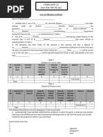 Utilization Certificate Format Guide | PDF