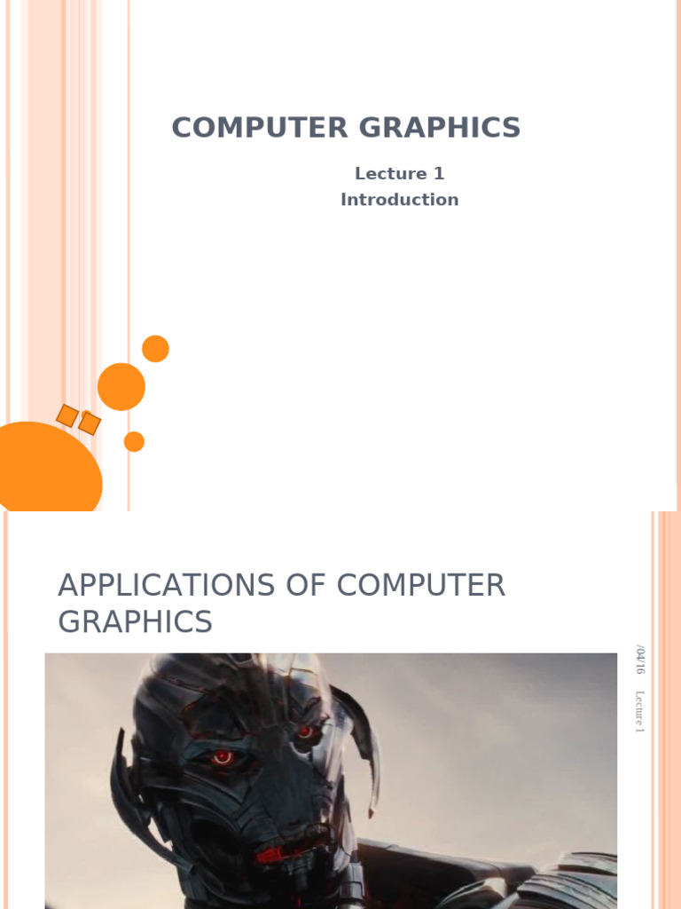 Intro | PDF | Computer Graphics | 3 D Computer Graphics