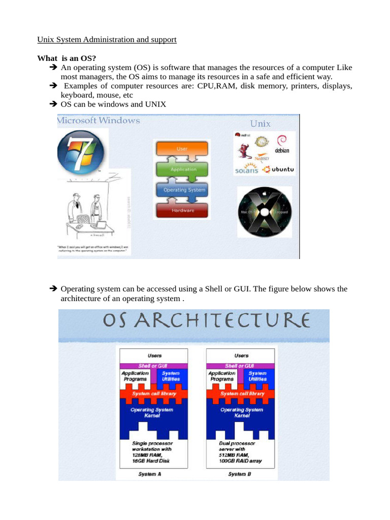 What Is An OS? | PDF | Operating System | Unix