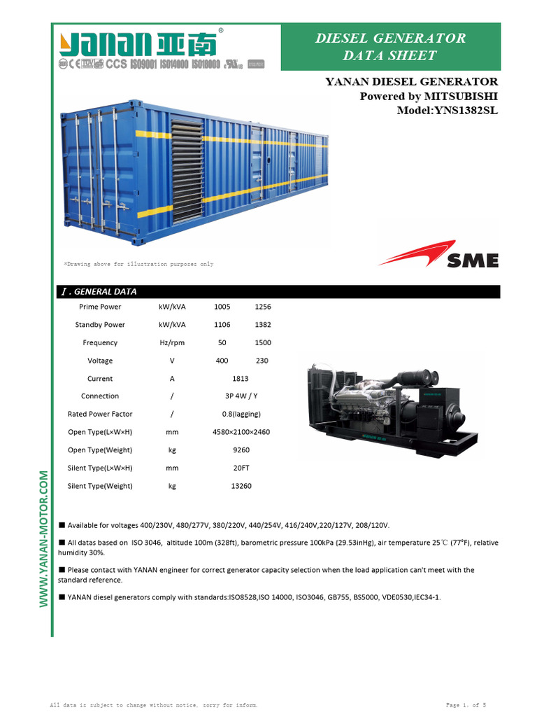 Yns1382sl Yn 50 en (S12R Pta C) | PDF | Diesel Engine | Engines