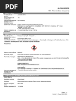 Ficha Tecnica - Atomic 70 - Rev02 | PDF | Desinfetante | Química