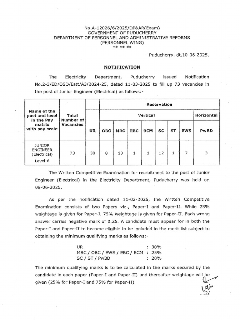 Je Electrical Notification | PDF