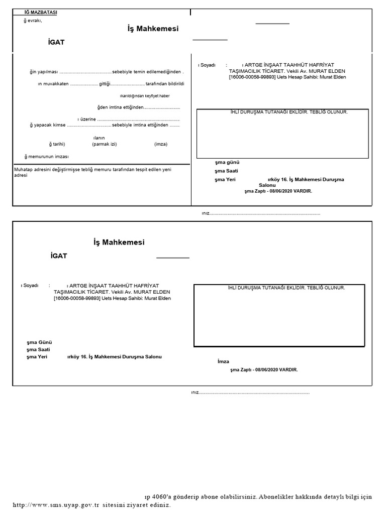 Bak.16.iş2017-751 Teb Zarf | PDF