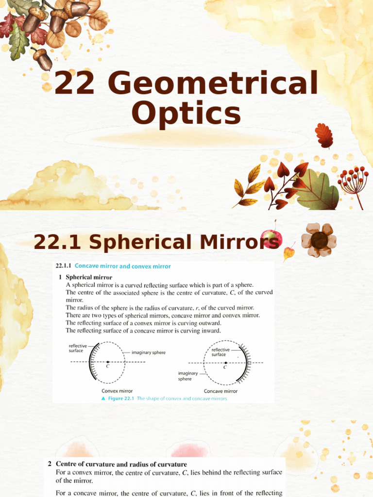 Chapter 22 PPT 2021 | PDF | Optics | Light