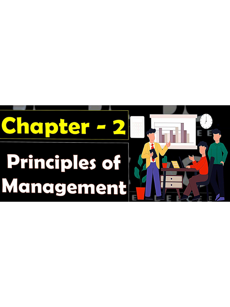 PPT of BST Chapter 2 Principles of Management 1 | PDF | Business | Economies