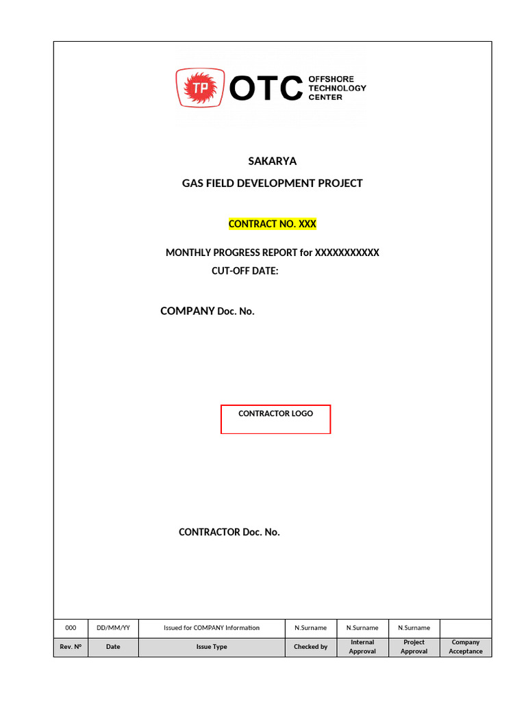 Monthly Report Template | PDF