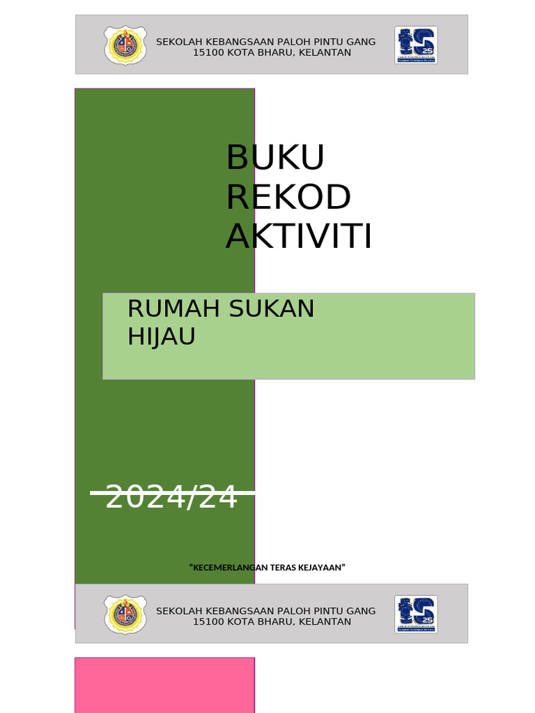 Cover Rumah Sukan 2024 | PDF