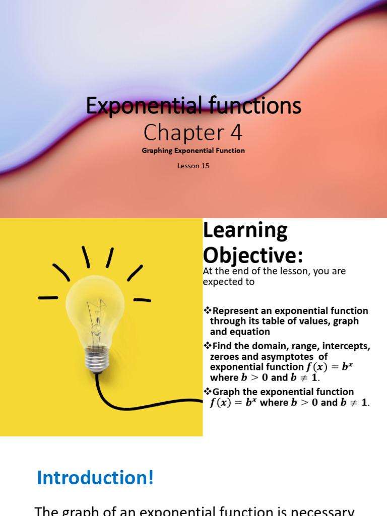 9.2 Graphing Exponential Functions | PDF | Asymptote | Function (Mathematics)