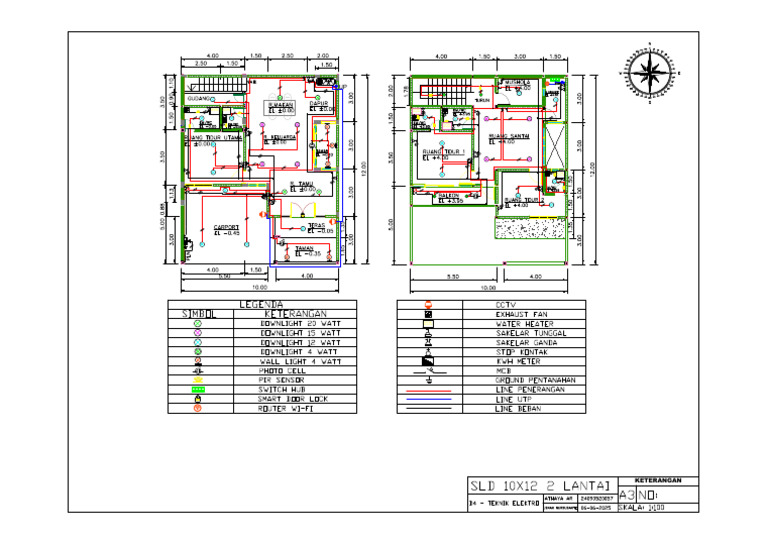 Athaya Avila Reyhan - SLD 2 Lantai 10x12 (A) | PDF