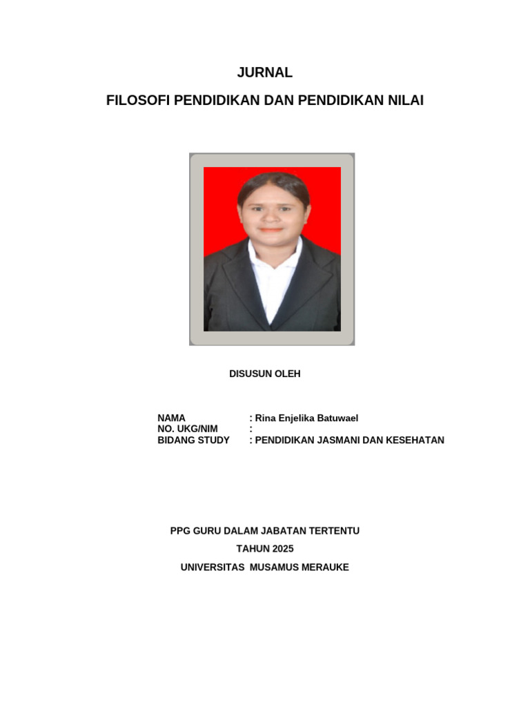Keterkaitan Filosofi dan Pendidikan Nilai | PDF