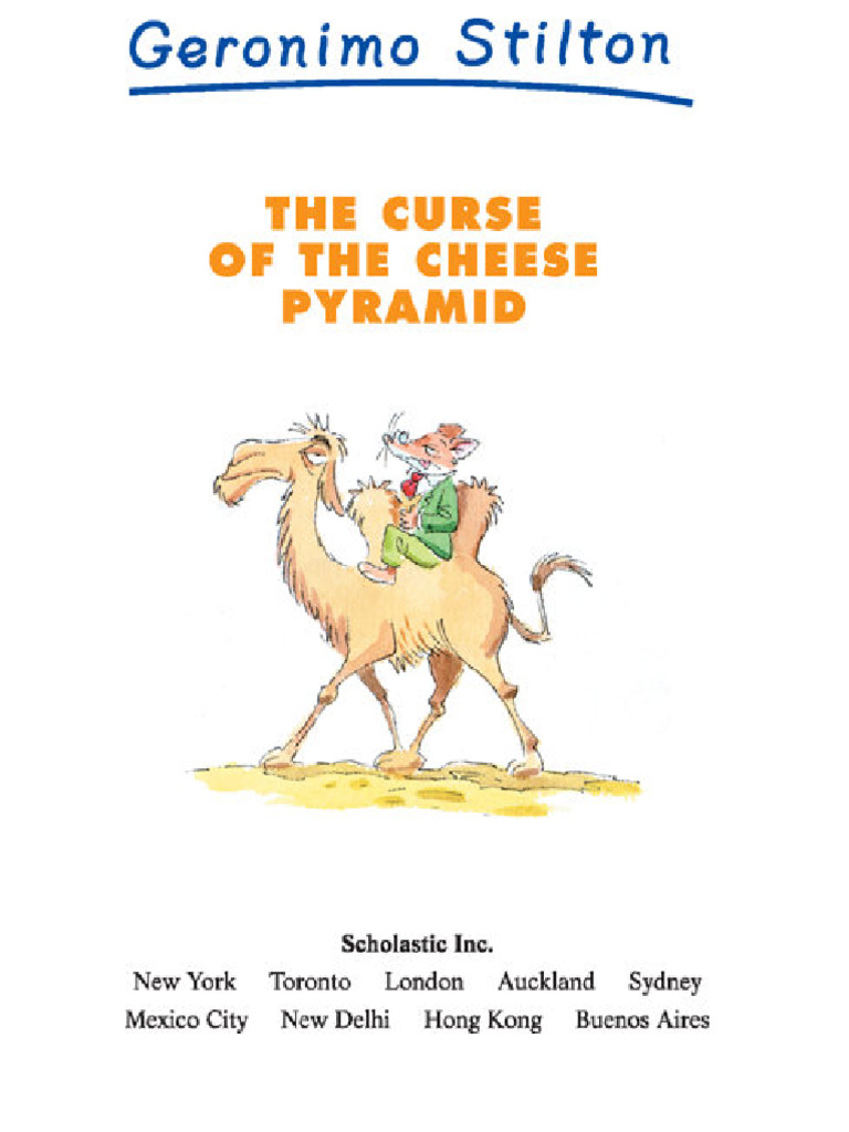 (公众号-神兽学习计划)[Geronimo Stilton 02] - The Curse of the Cheese Pyramid | PDF