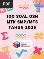 Buku Olimpiade Matematika SMP-Full Version | PDF