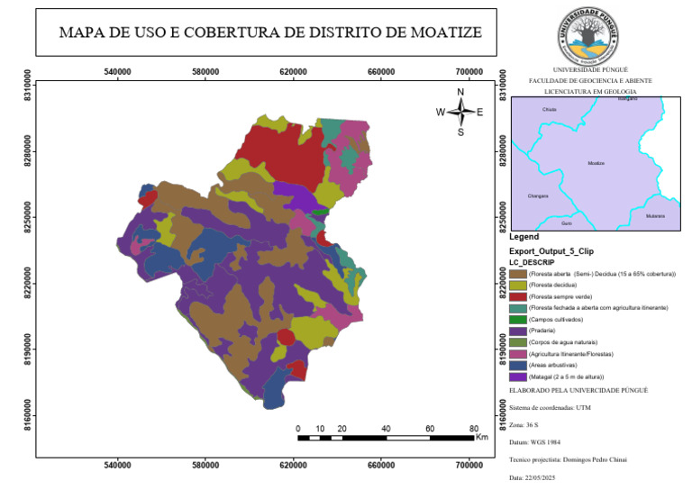Mapa Dpchinai | PDF | Habitat | Ecorregiões
