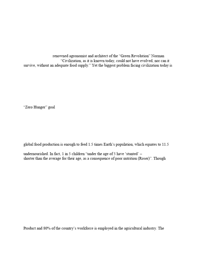 Malnutrition in Ethiopia | PDF | Malnutrition | Agriculture