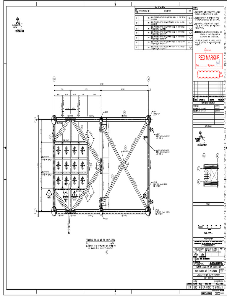 Jacket Plan DWG | PDF