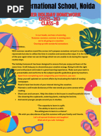 Holiday Homework For Class 7 | PDF