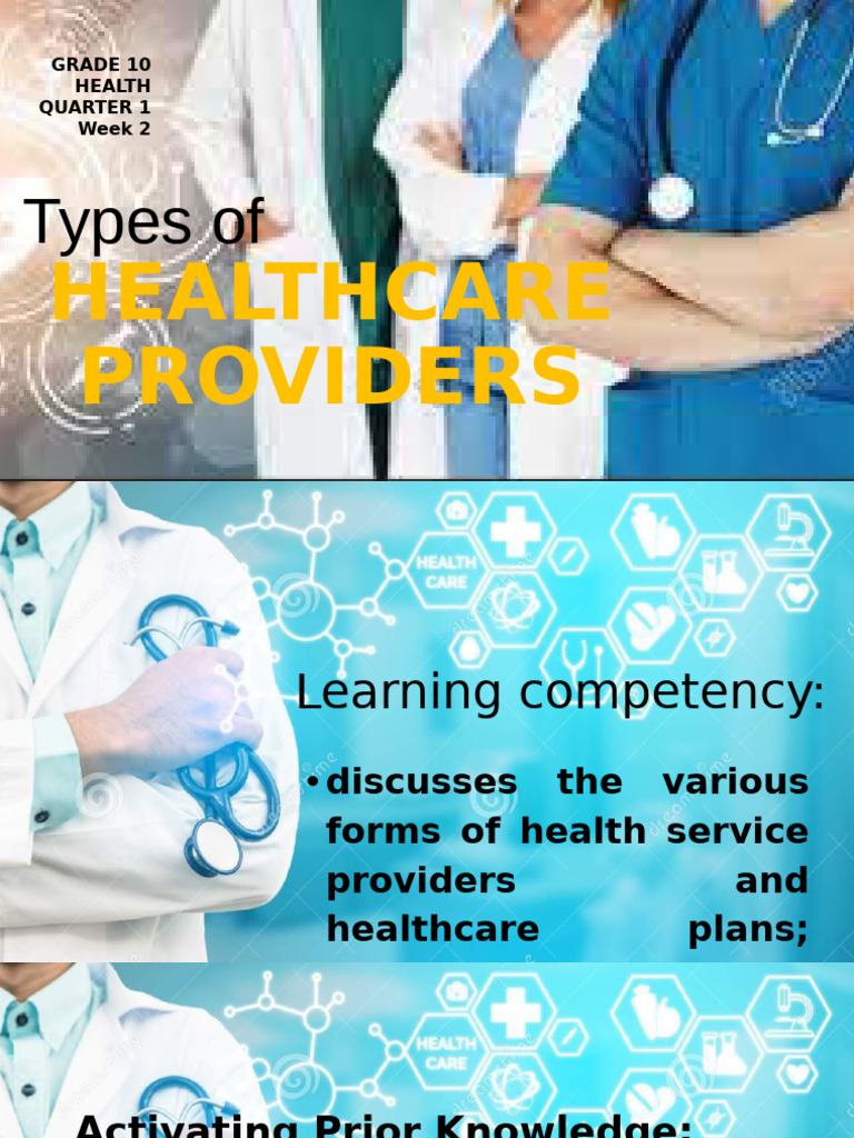 q1 PPT - health10-Wk2-Health Care Providers | PDF | Dermatology ...