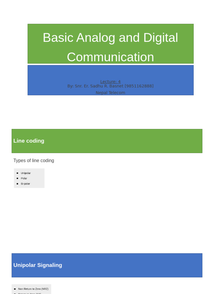Basic Analog & Digital Lecture 4 | PDF