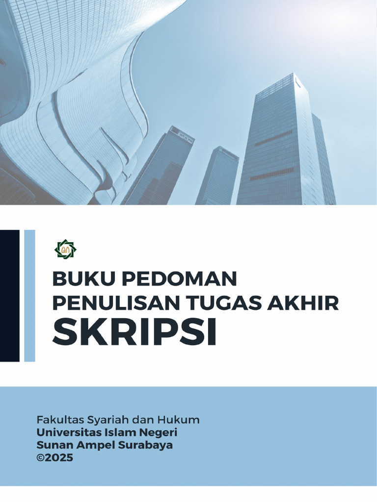 Pedoman Penulisan Skripsi FSH 2025 | PDF
