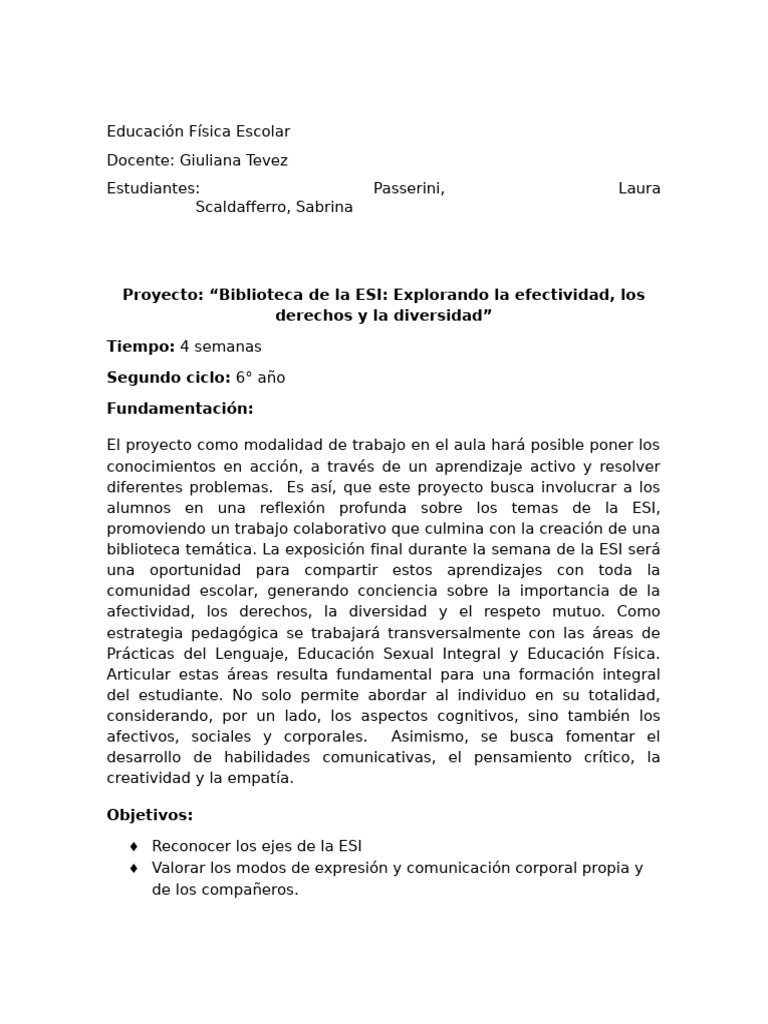 Proyecto E.fisica | PDF | Aprendizaje | Cognición
