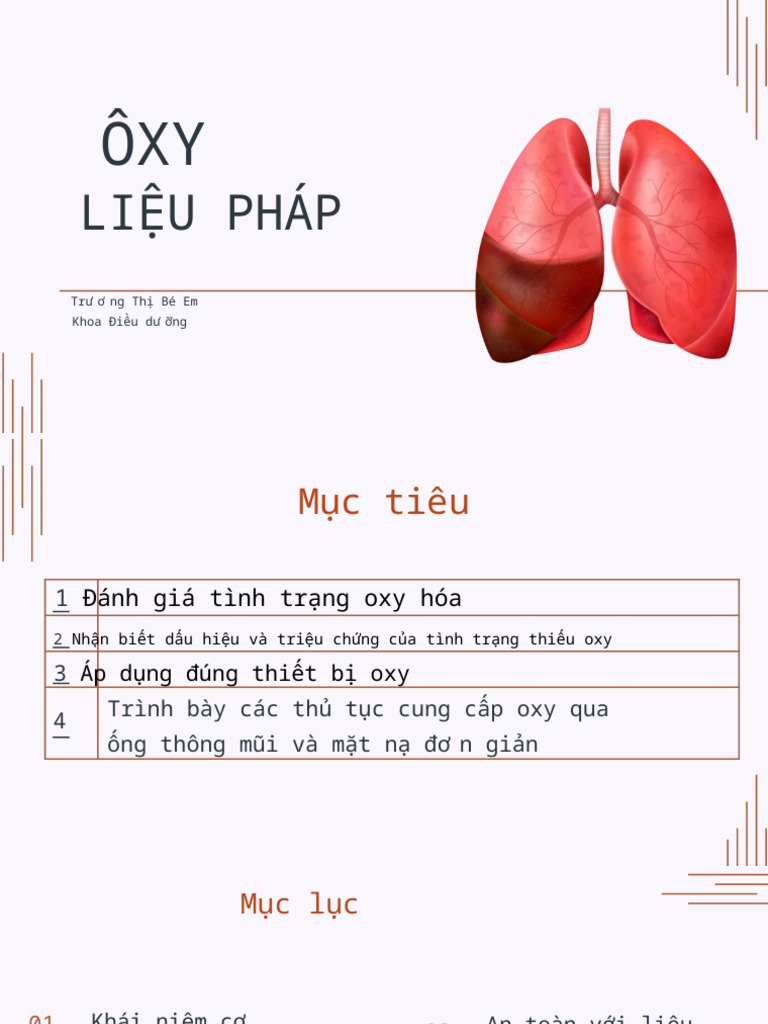 Liệu Pháp Oxy | PDF