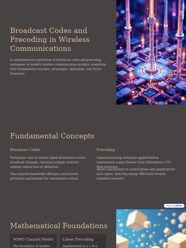 Wireless Communications | PDF | Mimo | Telecommunications Engineering