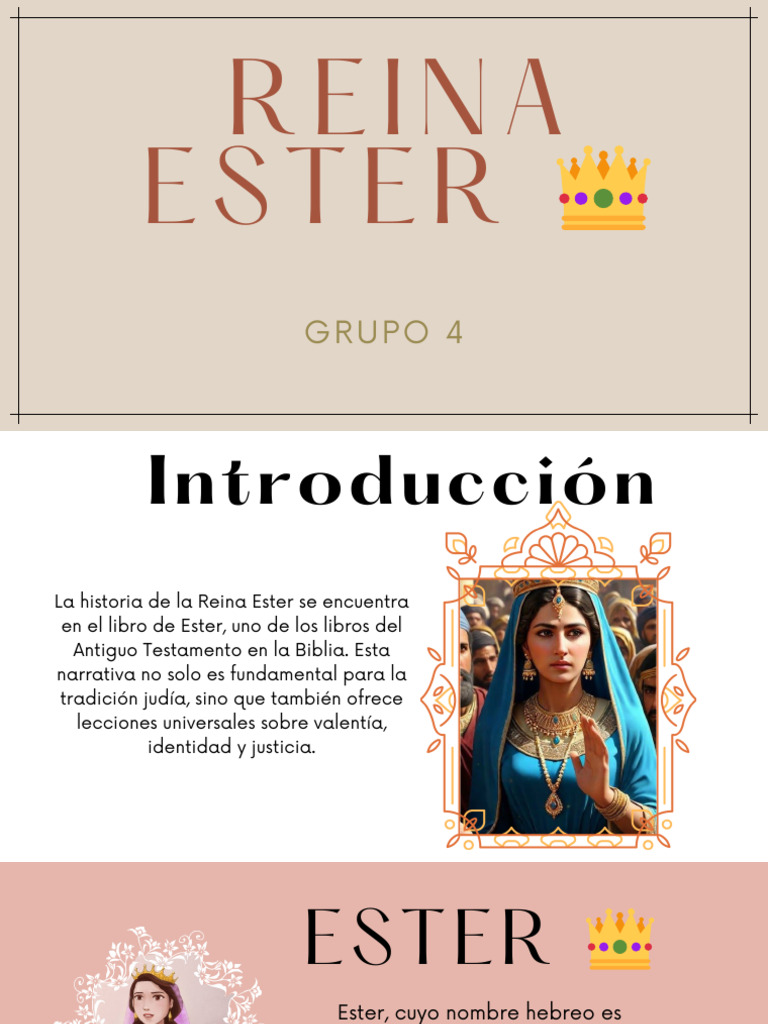 Reina Ester | PDF