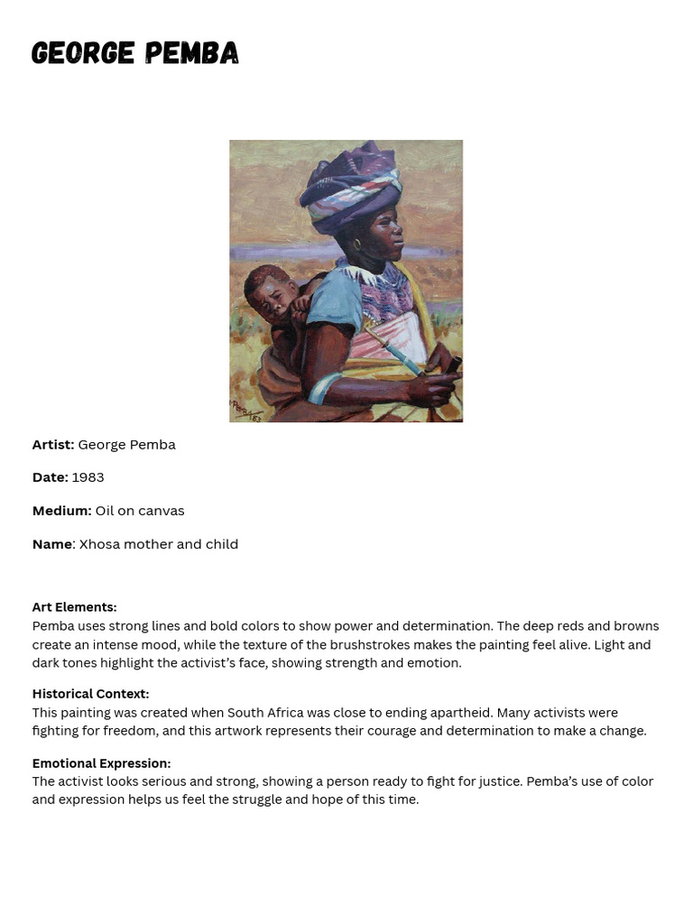 George Pemba PDF | PDF