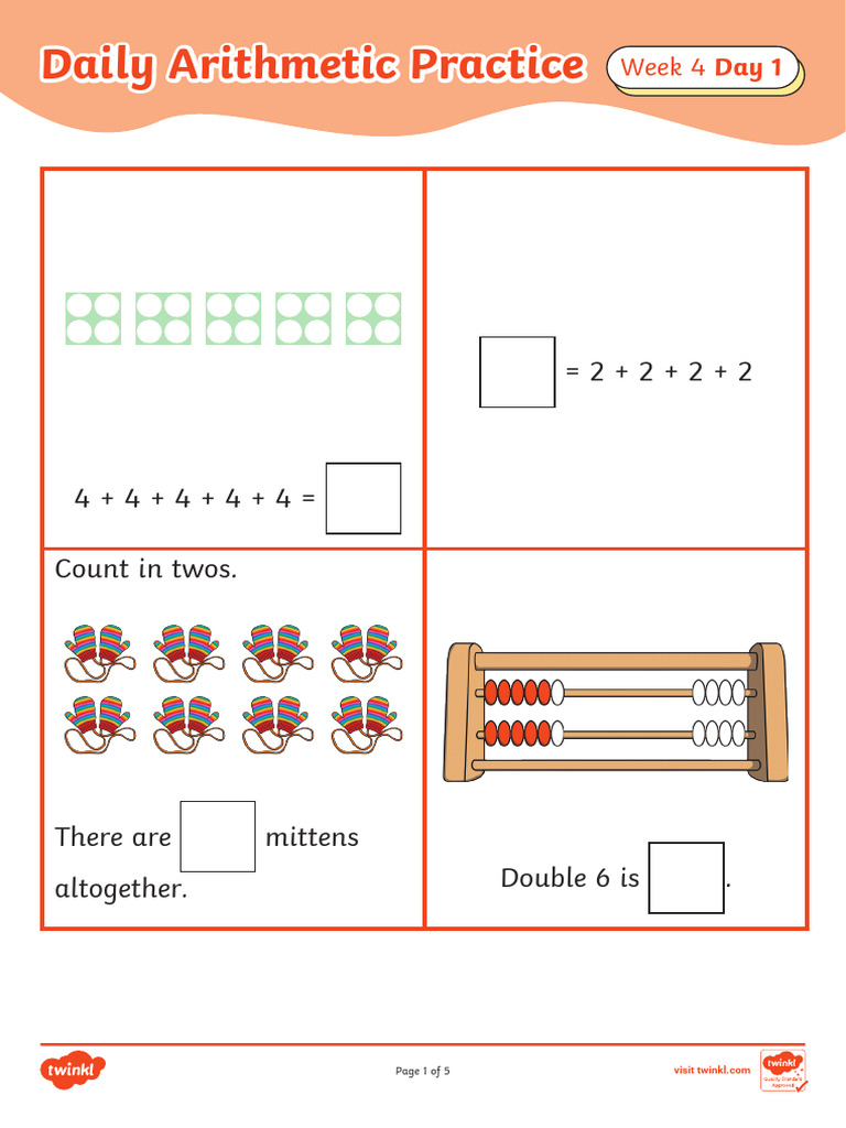 Year 6 Daily Arithmetic Practice | PDF