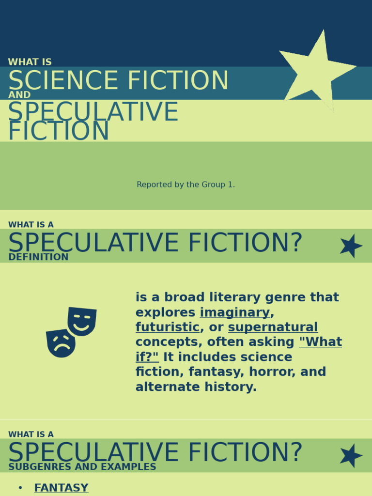 Understanding Science and Speculative Fiction | PDF | Science Fiction ...