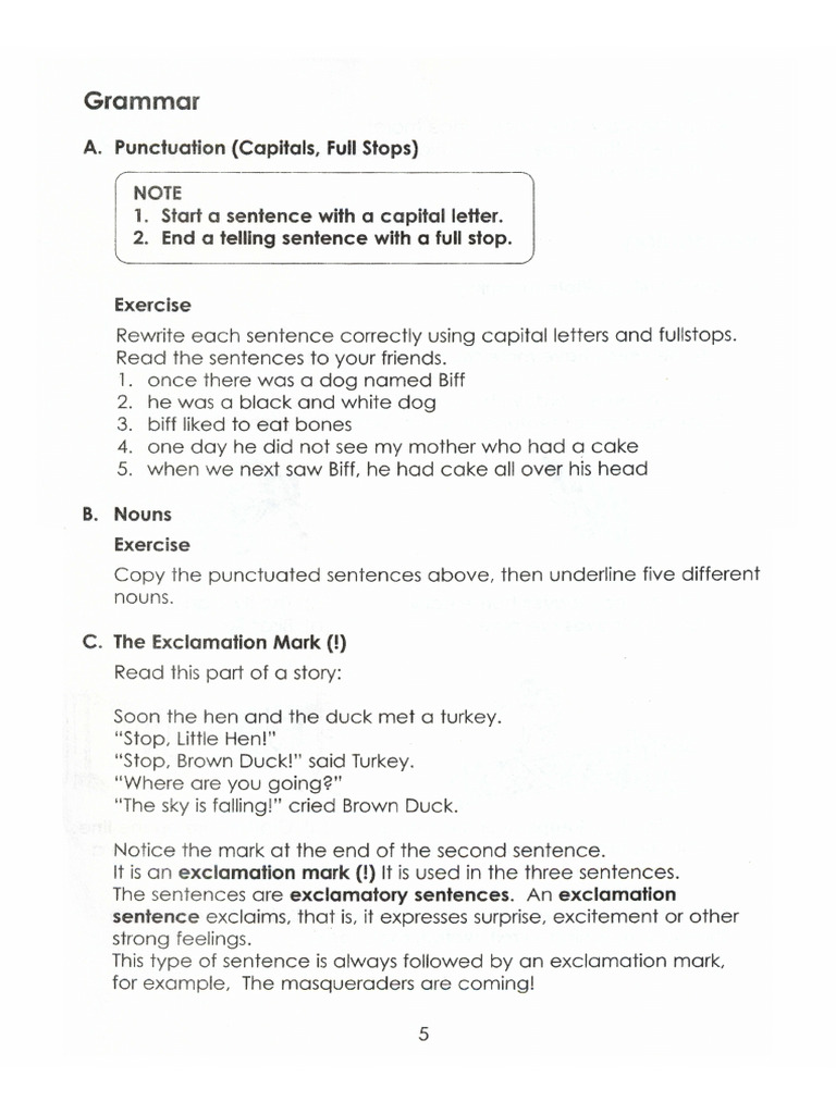 Language Exercises Printout | PDF