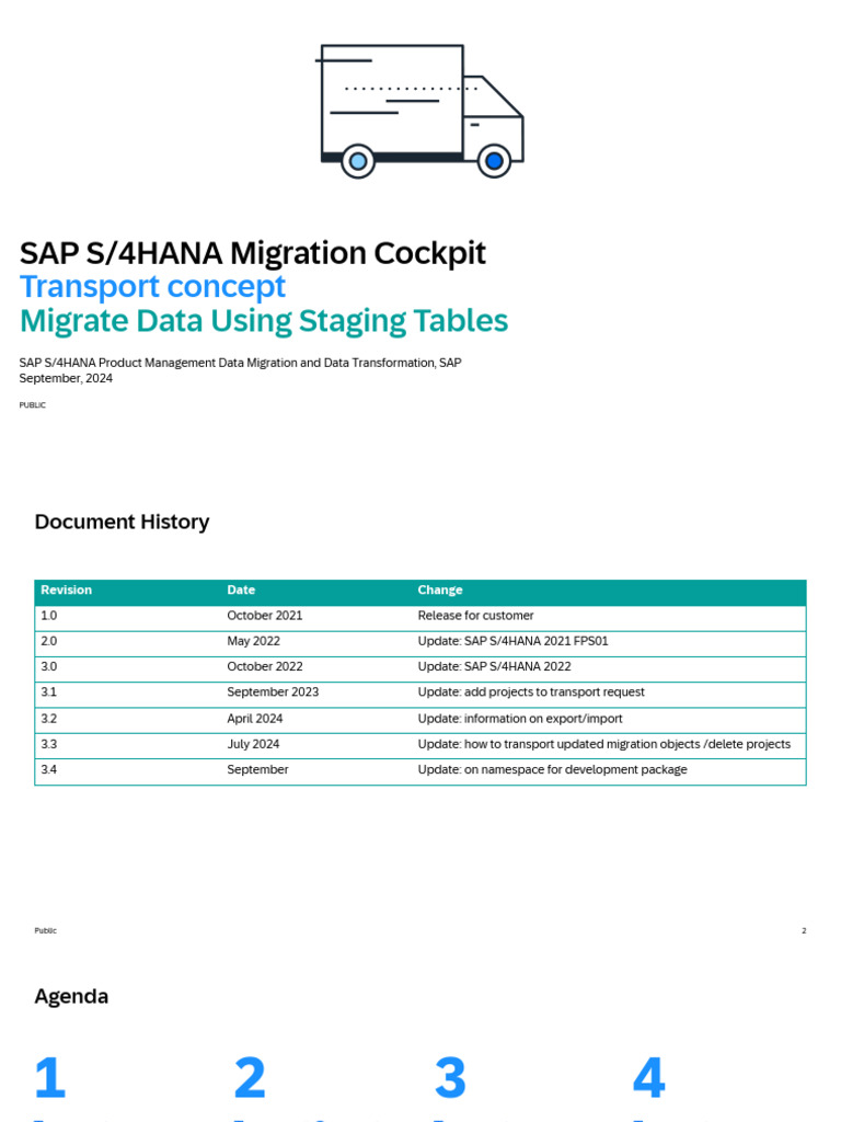 SAP S - 4HANA Migration Cockpit - Migrate Data Using Staging Tables ...