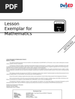 7E'S DLP in Math | PDF | Shape | Lesson Plan