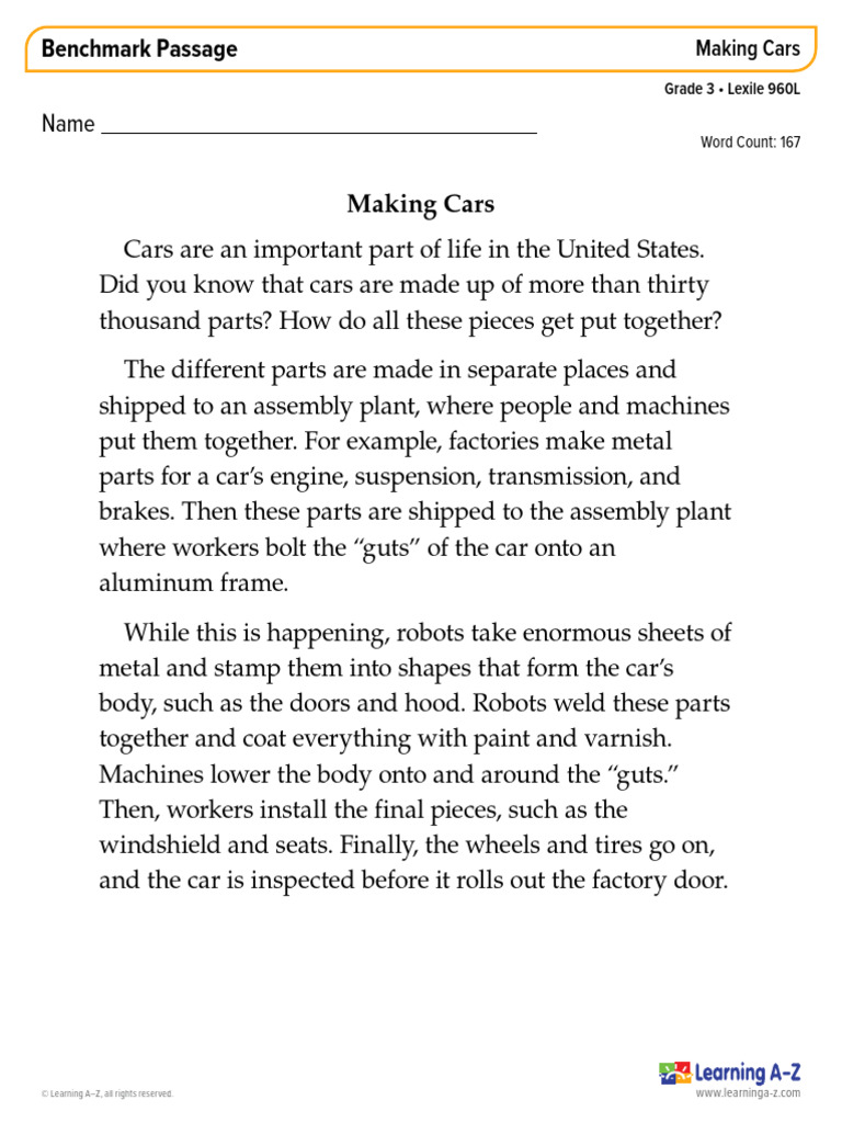 How Cars Are Assembled | PDF