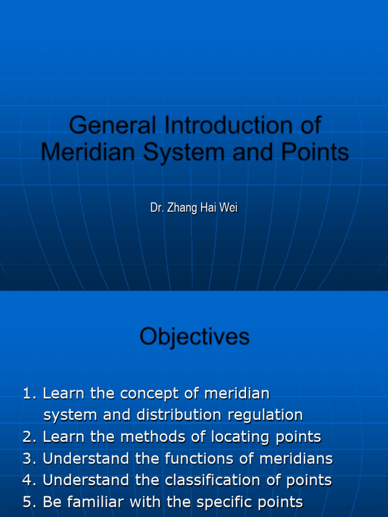 Understanding Meridian Systems in Acupuncture | PDF | Meridian (Chinese ...