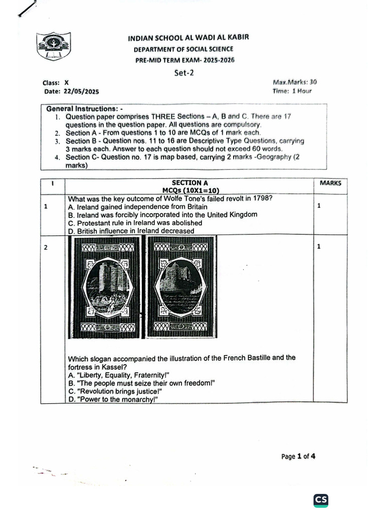 Iswk SST Pre-Midterm Term | PDF