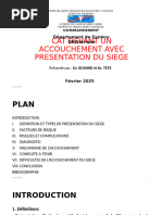 Présentation du siège en obstétrique | PDF | Accouchement | Grossesse ...