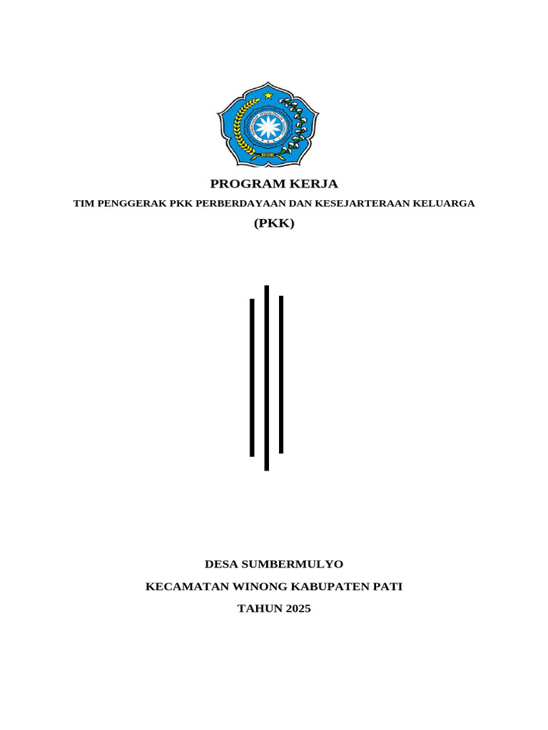 Program Kerja PKK 2025 | PDF