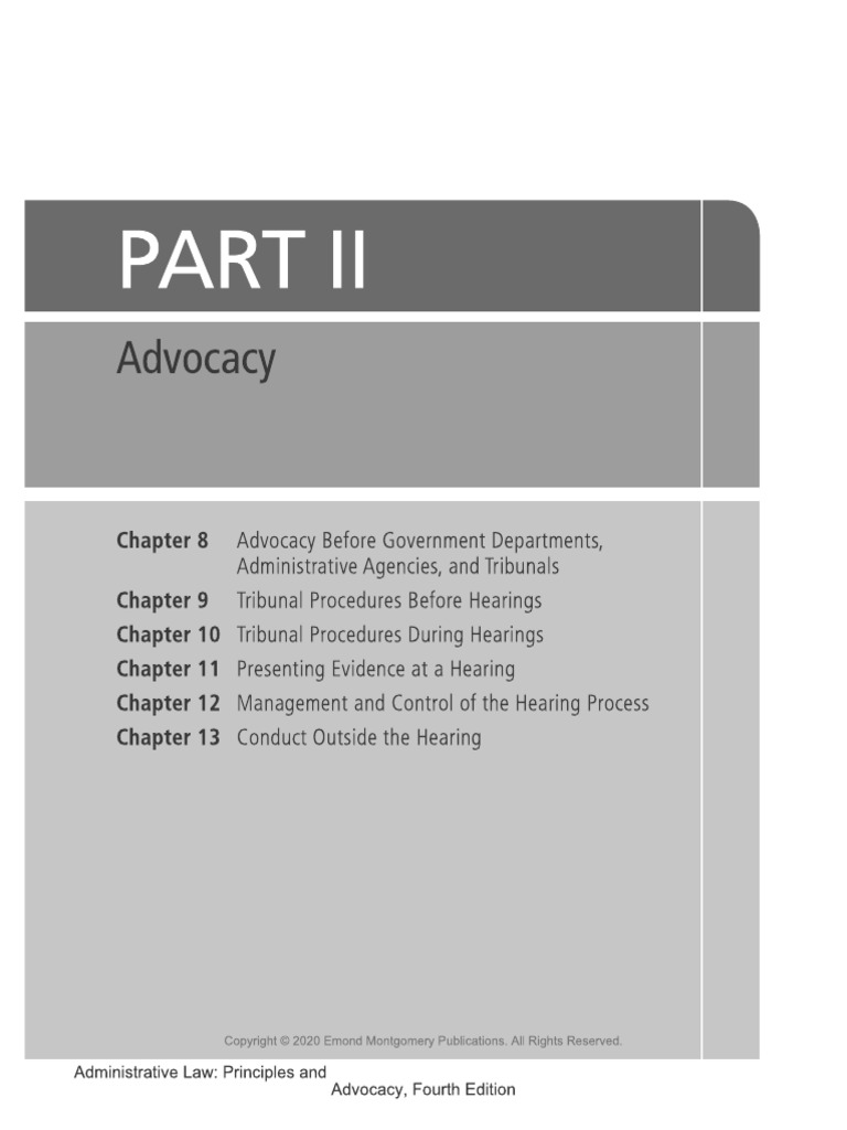 Tribunal Chapters Compressed | PDF