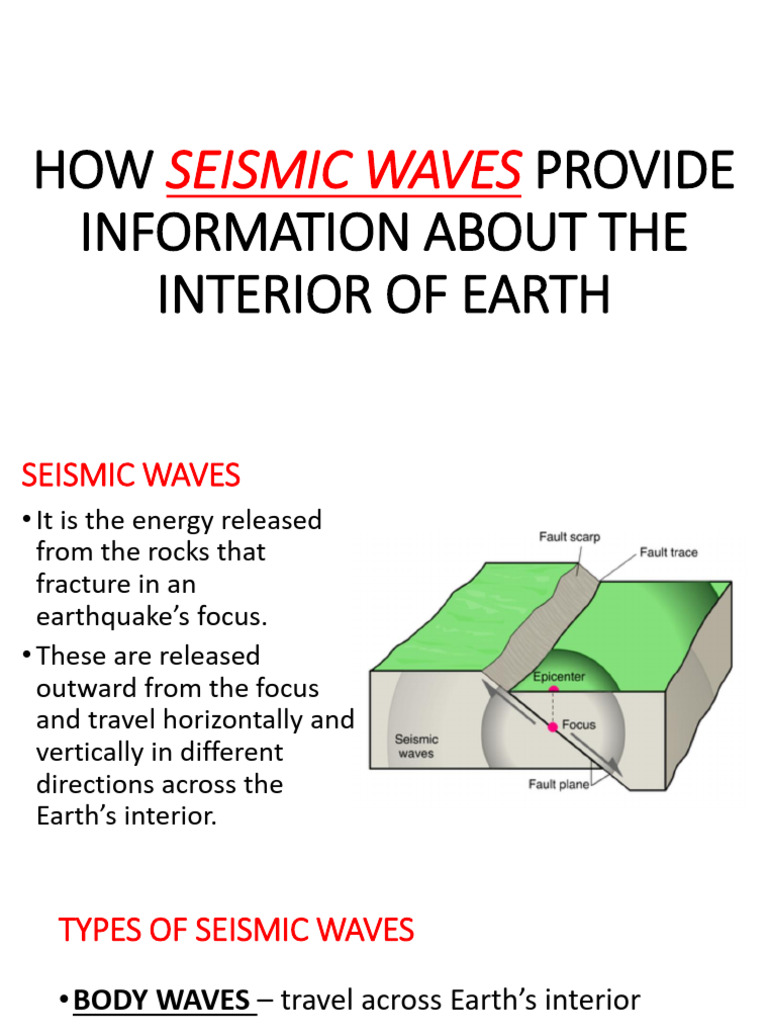 Lesson 2 Seismic Waves PDF | PDF
