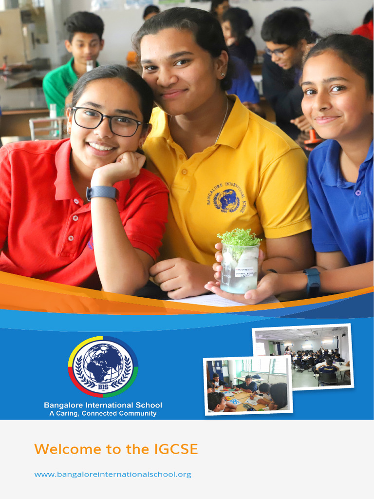 Welcome To The IGCSE Programme | PDF | Curriculum | University Of Cambridge