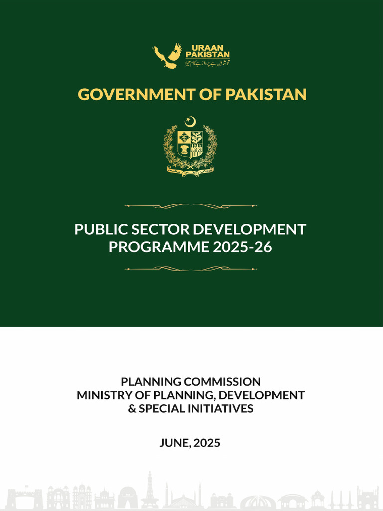 PSDP 2025-26 4-6-2025 Press | PDF | Pakistan | Economies