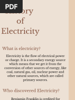 History of Electricity: Key Milestones | PDF | Electricity | Electric Power